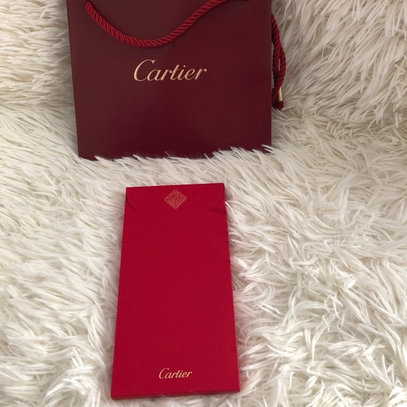 Cartier | Other | Cartier Envelope Free Paper Bag | Poshmark